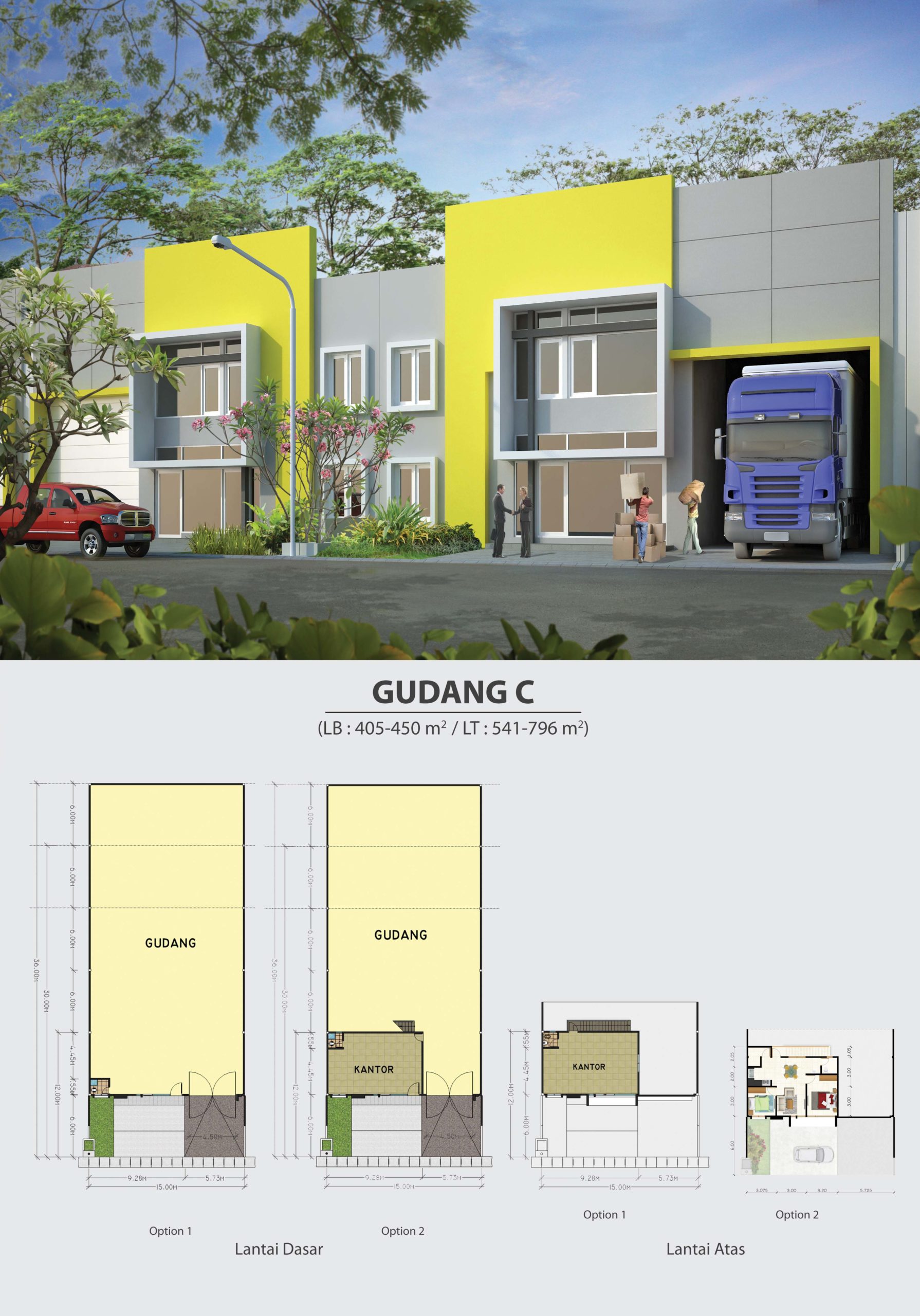 Gudang C – Lebar 15 - BizPark Bandung